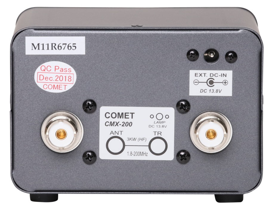 Comet CMX 200 1.8-200MHz SWR/ Power/ Meter HF VHF – P J Box