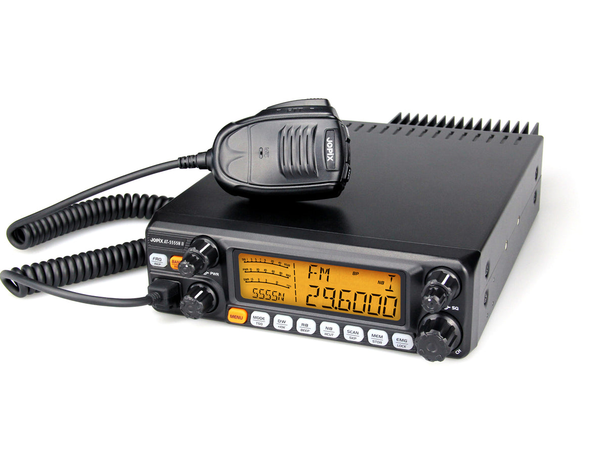 Jopix AT 5555N II Ham Radio 10m Mobile Transceiver 60W AT 5555 N II – P ...