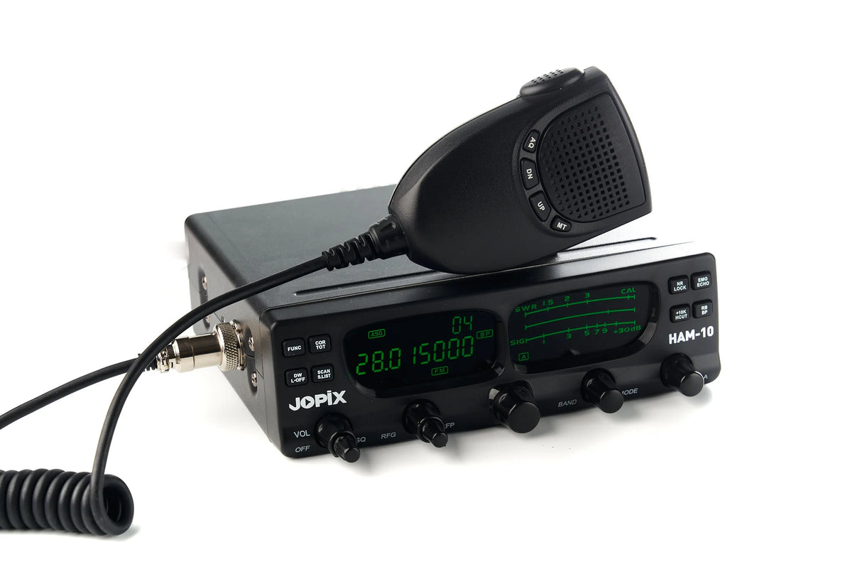 Jopix HAM-10 Mobile 10m Ham Radio Transceiver & 11m CB Band – P J Box