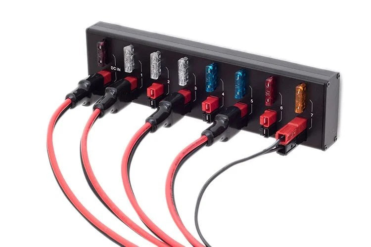 POWERPOLE DC SPLITTER New Version AP-8S POWER SPLITTER 8 Channel Power ...