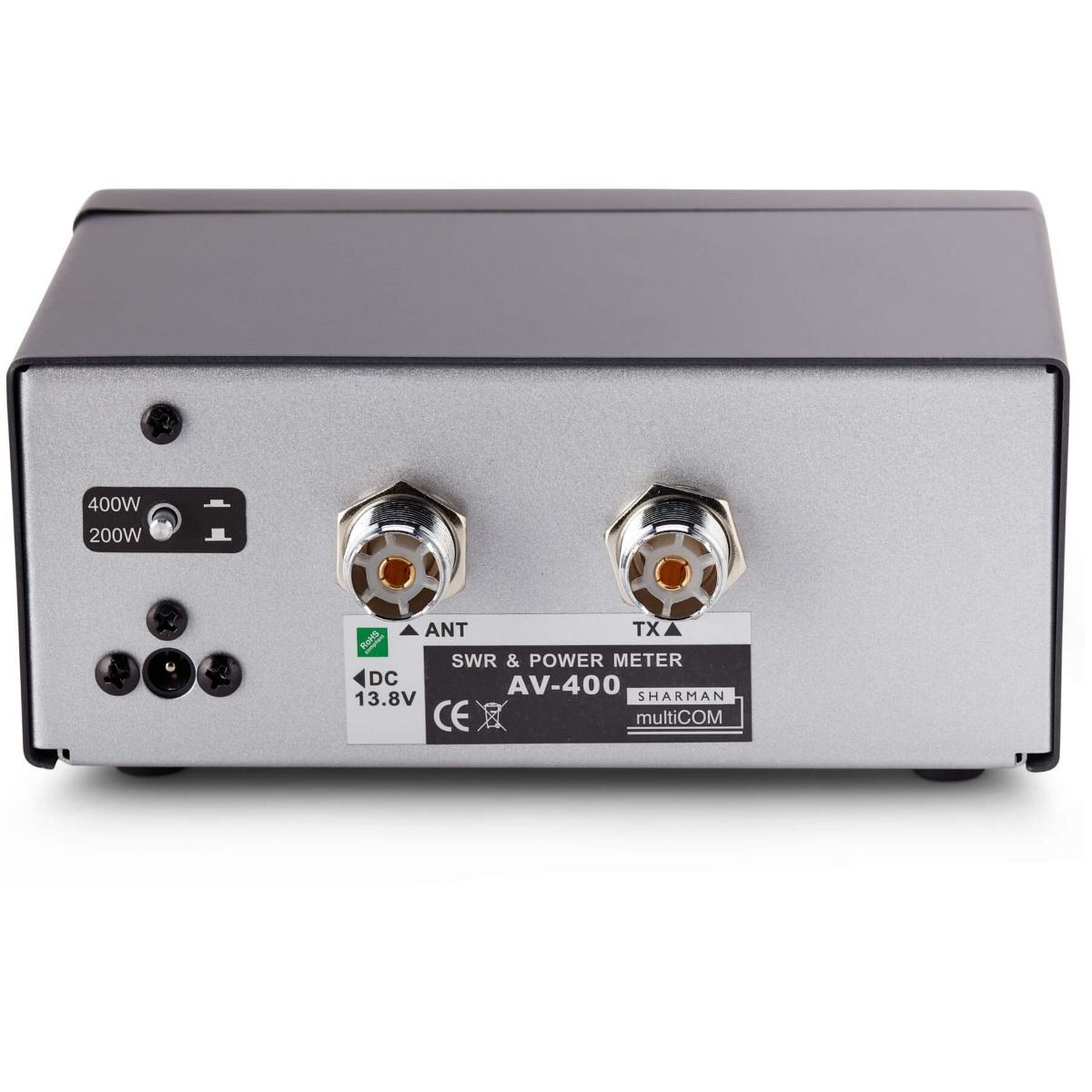 SHARMAN AV-400 VSWR POWER METER VHF UHF – P J Box