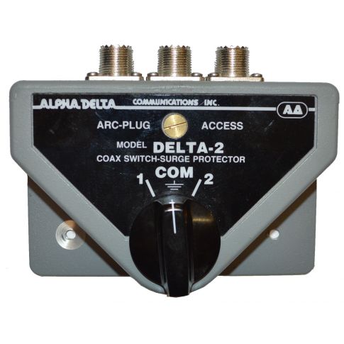 Alpha Delta 2 Coaxial Switch 2 way antenna position SO-239 switch – P J Box