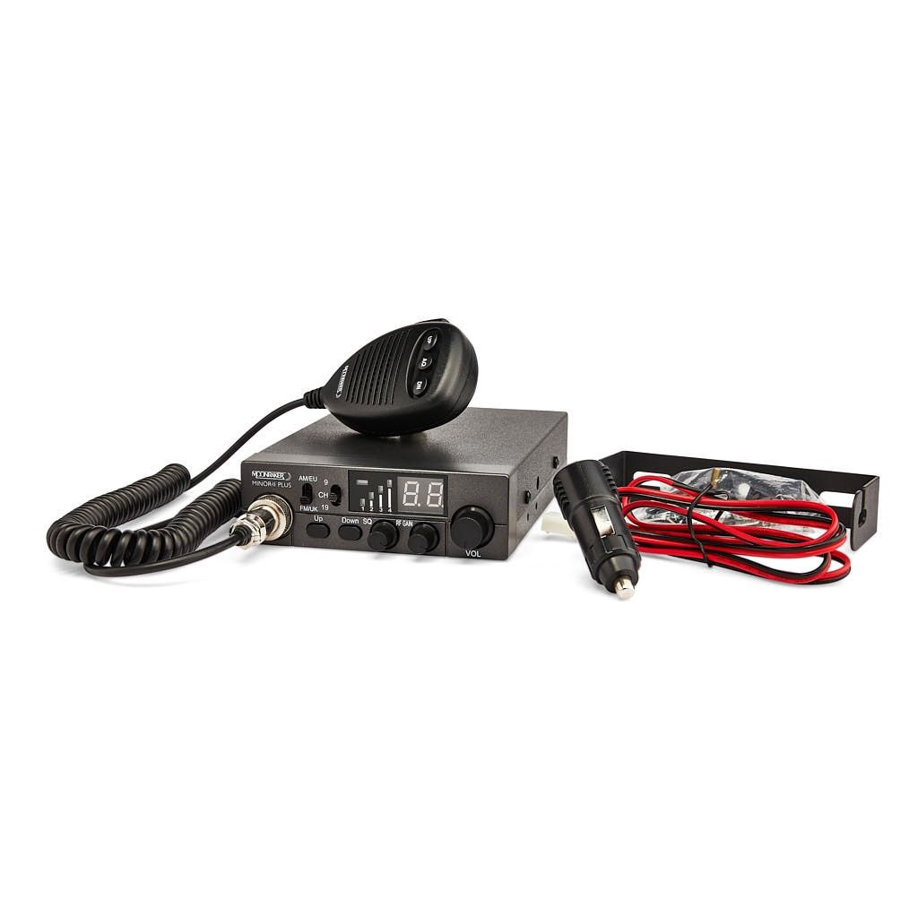 CB Radio Moonraker Minor II PLUS 12/24 v UK EU – P J Box