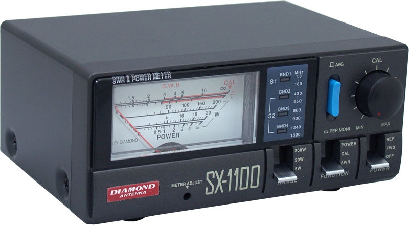 Diamond SX-1100 SWR/POWER Meter Ham Radio 2m 70c 23cm – P J Box