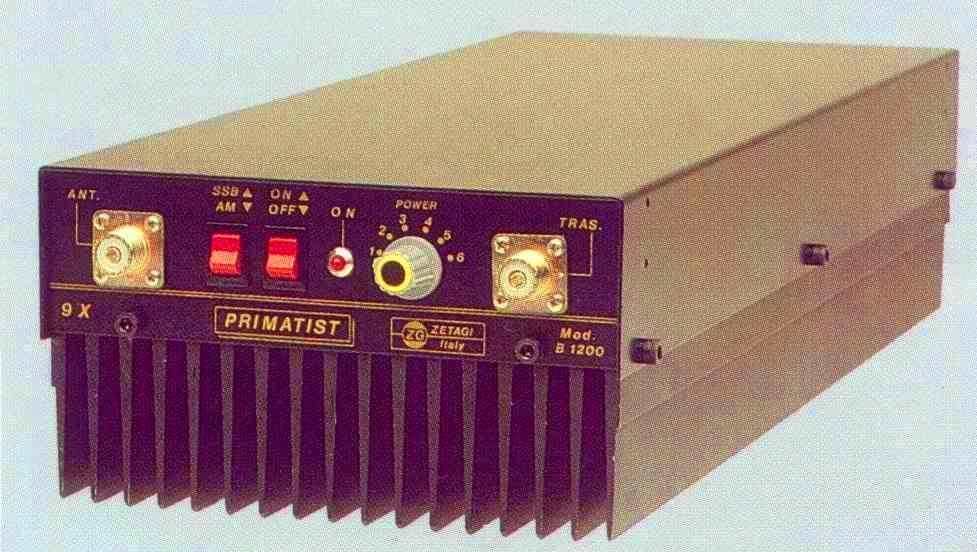 ZETAGI B1200 20-30MHz LINEAR AMPLIFIER WITH up to 2000w PEP – P J Box